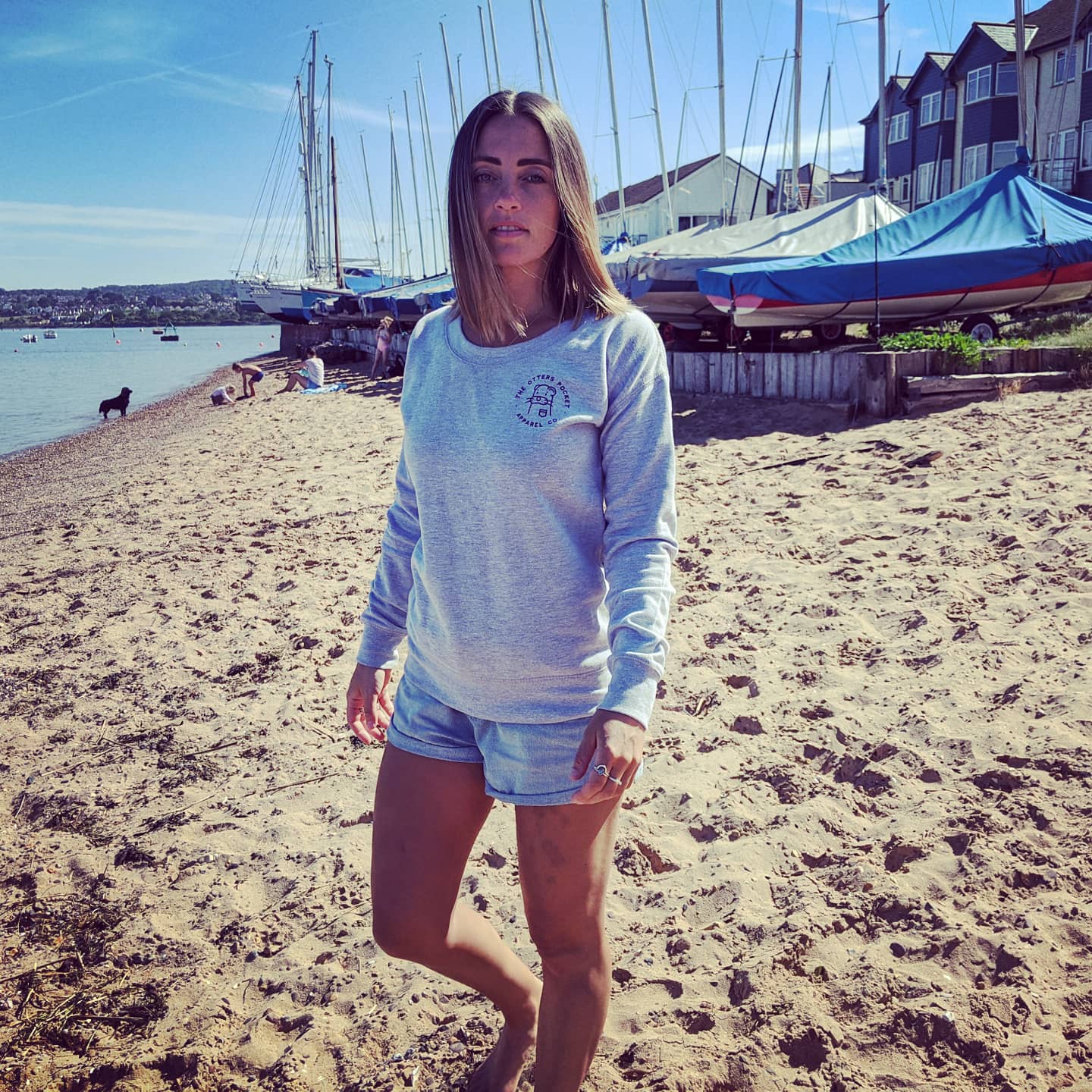 Classic Otter, Ladies Sweater – O.P Apparel